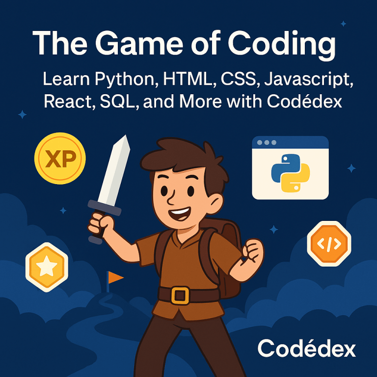 The Game of Coding: Learn Python, HTML, CSS, JavaScript, React, SQL, and More with Codédex ...
